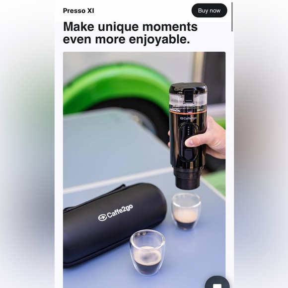 Caffe2go | Other | Portable Coffee Maker | Poshmark